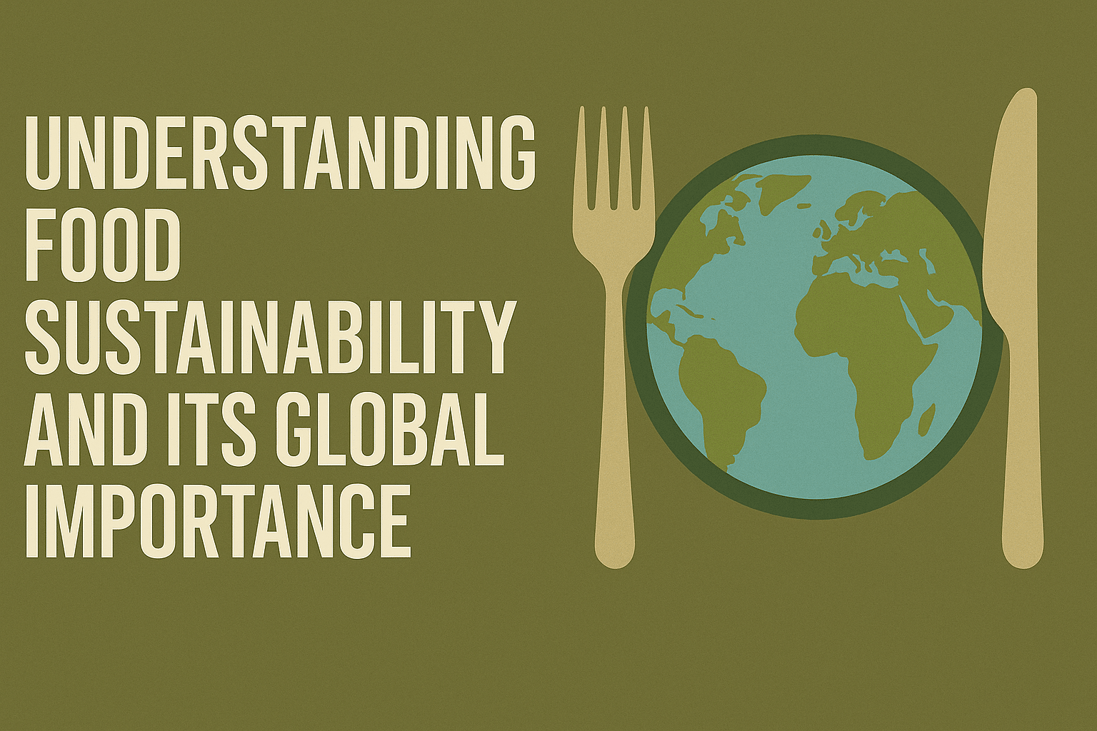 Understanding Food Sustainability and Its Global Importance - SharksMind
