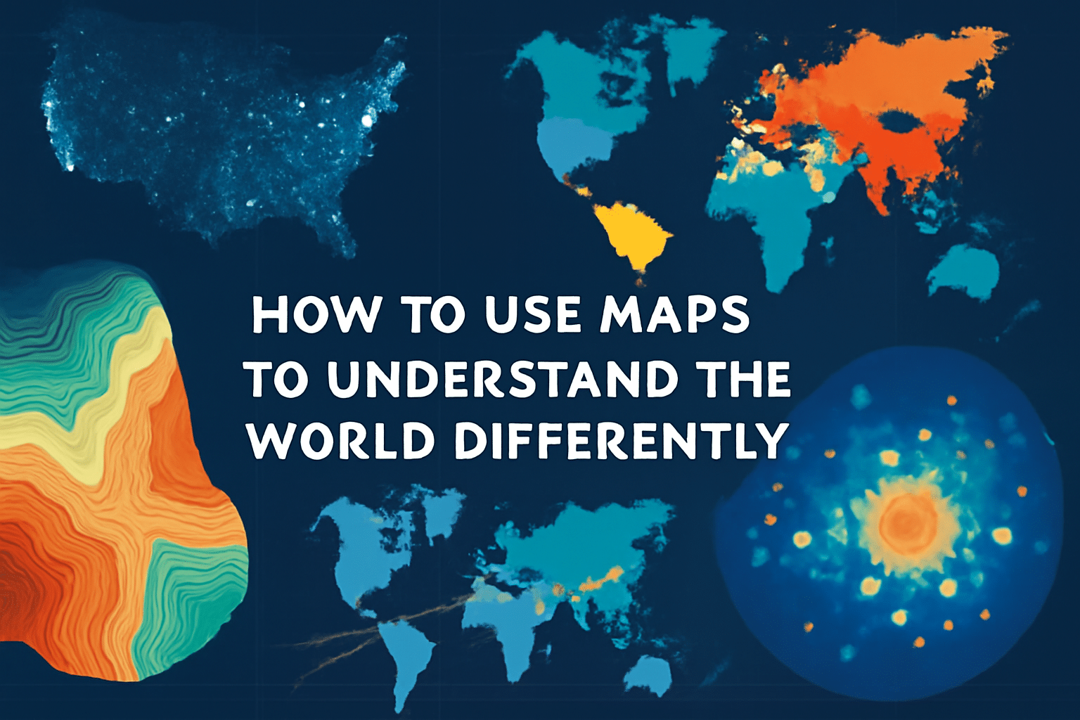 How to Use Maps to Understand the World Differently - SharksMind